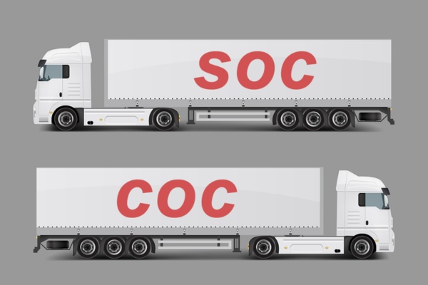 Phân biệt container SOC và container COC