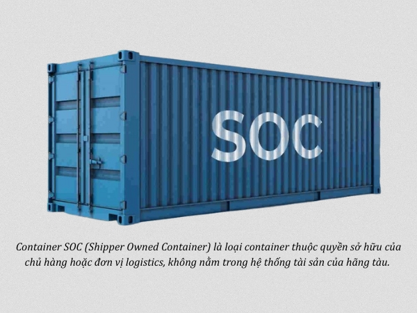 Phân biệt container SOC và container COC